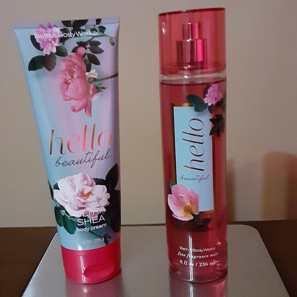 Bath & Body Works | Bath & Body | Bath Body Works Hello Beautiful Fragrance Set | Poshmark